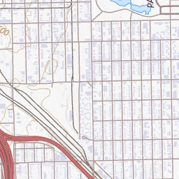 Promontory Point Park Topo Map IL, Cook County (Jackson Park Area)