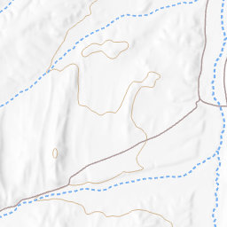 Shores Topo Map NV, Elko County (Harris Canyon Area)
