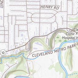 Cleveland Metroparks Map