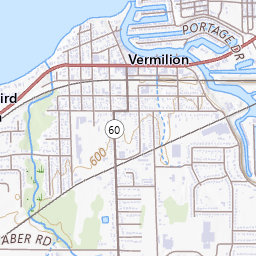 Vermilion River Ohio Map