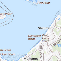 Abrams Point Topo Map MA, Nantucket County (Siasconset Area)