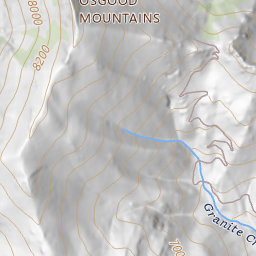 Adam Peak Topo Map NV, Humboldt County (Adam Peak Area)