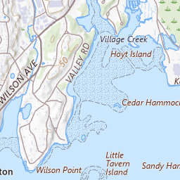 Fairfield Island Map