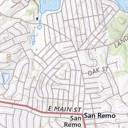 San Remo California Map Sanremo Tourist Map Ontheworldmap.com