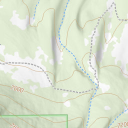 Uinta Mountains Topo Map Uinta 1 Backcountry – Alpentech