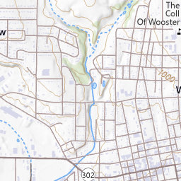 Wooster Ohio City Map