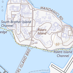 Rikers Island Map