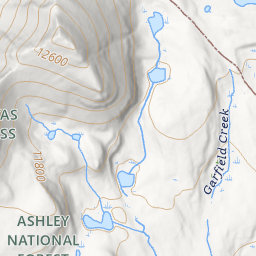 High Uintas Wilderness Map