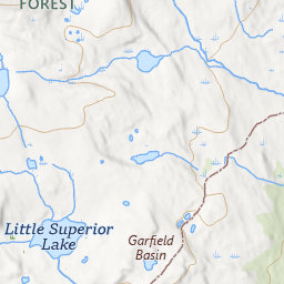 High Uintas Wilderness Map
