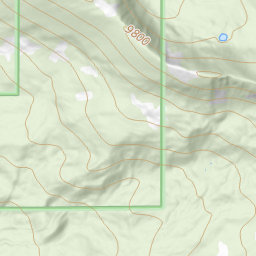 Hoyt Peak Topo Map UT, Summit County (Hoyt Peak Area)