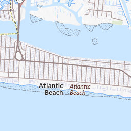 Atlantic Beach Map