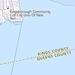 Manhattan Beach New York Map