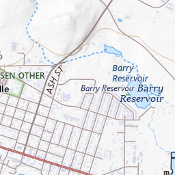 Mapa De Susanville, California Susanville, CA BLM Surface Mgmt.