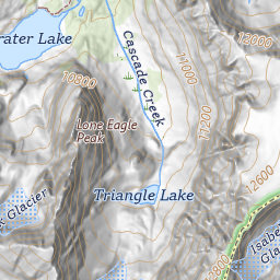 Lone Eagle Peak Trail Map Eagle Peak To Back Creek Loop, California