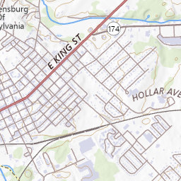 Shippensburg County Map Franklin County Pennsylvania Township Maps