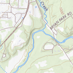 Arboretum Trail Topo Map OH, Greene County (Clifton Area)