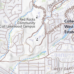 Colorado Mills Map