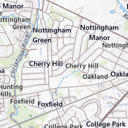 University Of Delaware Map