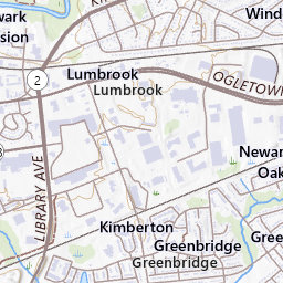 University Of Delaware Map