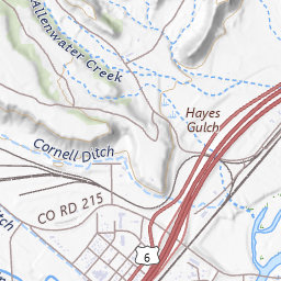 Mapa De Parachute Colorado Parachute, Colorado Trails & Trail Maps