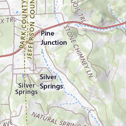 Pine Junction Colorado Map Pine Junction, CO Land For Sale