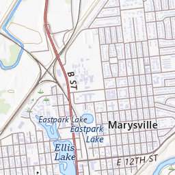 Mapa De Marysville, California