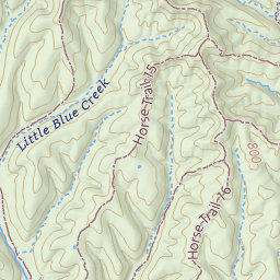 Yellowwood State Forest Map