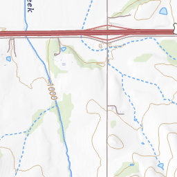 Buffalo Mound Topo Map KS, Wabaunsee County (Maple Hill Area)