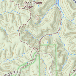 Charles Deam Wilderness Trail Map