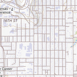 University Of Kansas Lawrence Campus Map University Of Kansas Master