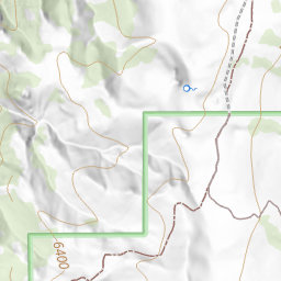 Barney Riley Trail Topo Map CA, Alpine County (Heenan Lake Area)