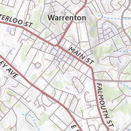 Fauquier County Zip Code Map