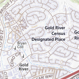 Gold River California Map