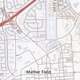 Mather California Map