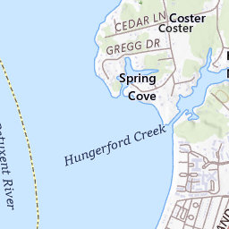 Map Of Solomons Island Md