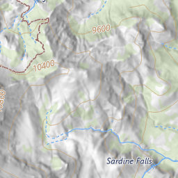 Sonora Pass Map