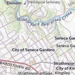 Rural Map Of Louisville Ky