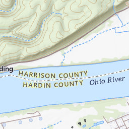 Salt River Kentucky Map