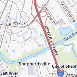 Salt River Kentucky Map