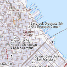 Coit Tower Map San Francisco Locations In Apple's 'It's Glowtime'