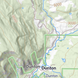 Mapa De Dunton, Colorado Mountain Village, Colorado ZIP Code United