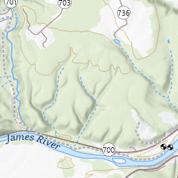 Jackson River Trail Map