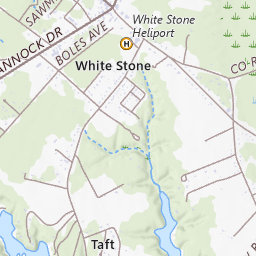 Mapa De Whitestone, Virginia