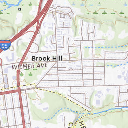 Richmond Intl Raceway Area Map