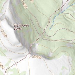 Map Of Del Norte Colorado