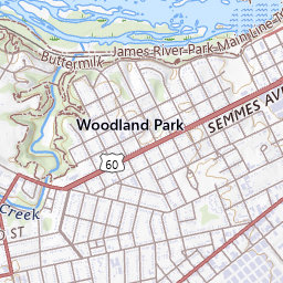 Map Of Maymont Park Richmond