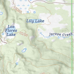 Flores Lake Map