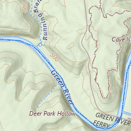 Green River Trail Map