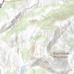 Blackhawk California Map