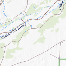 Cimarron National Grassland Map Cimarron National Grassland By Emily